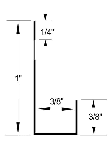 Cement Panel J Mold - Brand X Metals
