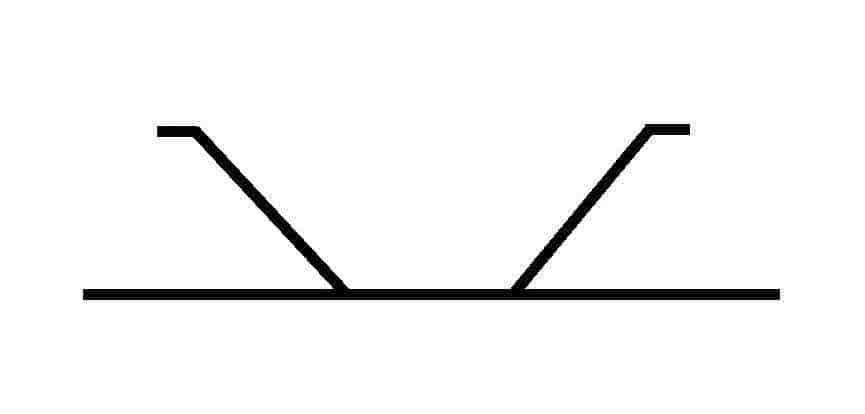 EXTRA WIDE V GROOVE - Brand X Metals